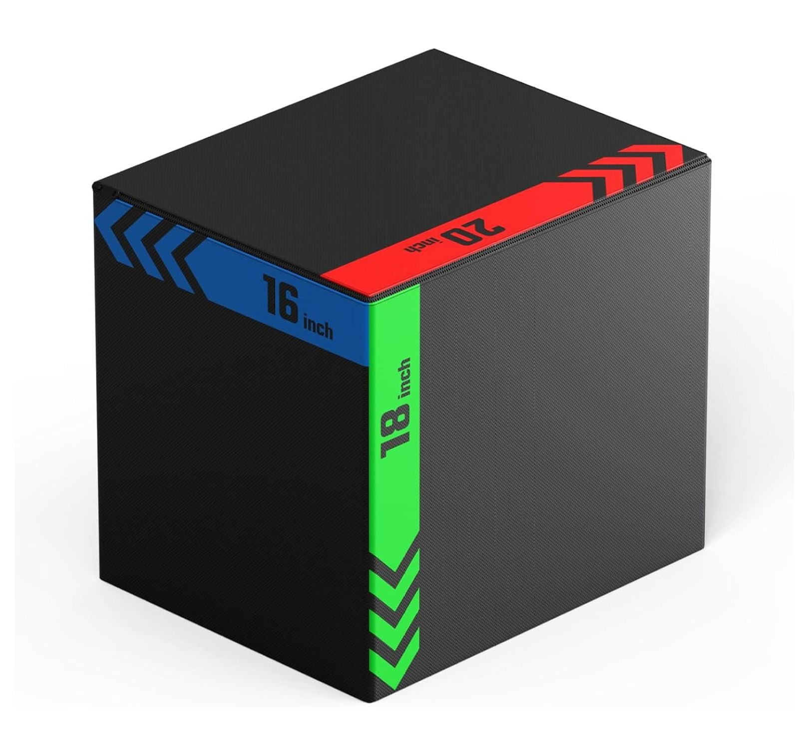 Heavy Foam Plyometric Box, Jumping Exercise Equipment Trainer with Anti ...