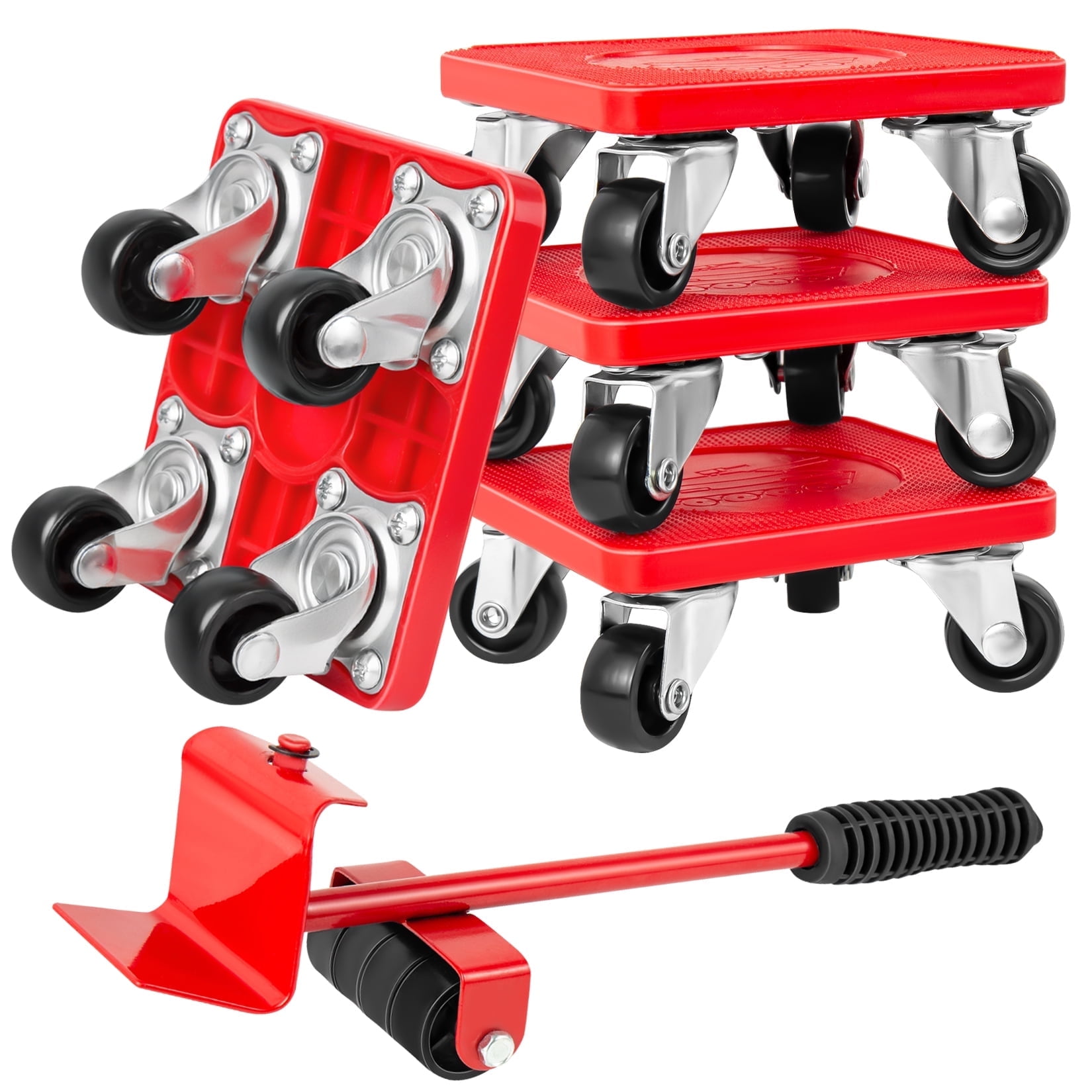 Heavy Furniture Movers with Wheels, Furniture Dolly 4 Wheels, 360 ...