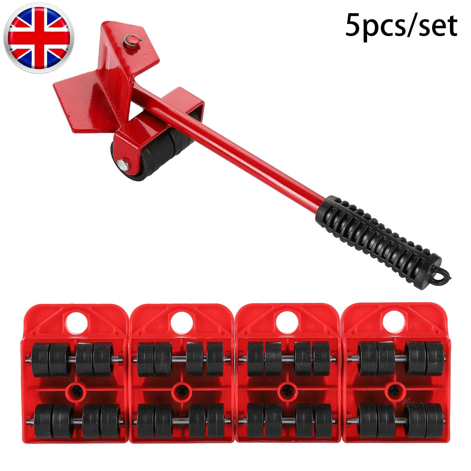 Heavy Furniture Shifter Lifter Wheels Moving Kit Slider Mover Table ...