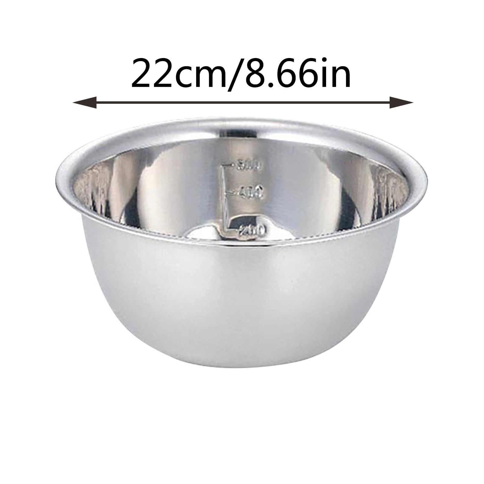 Heavy-Gauge Stainless Steel Basin-Multi-functional Large Mixing Bowls ...