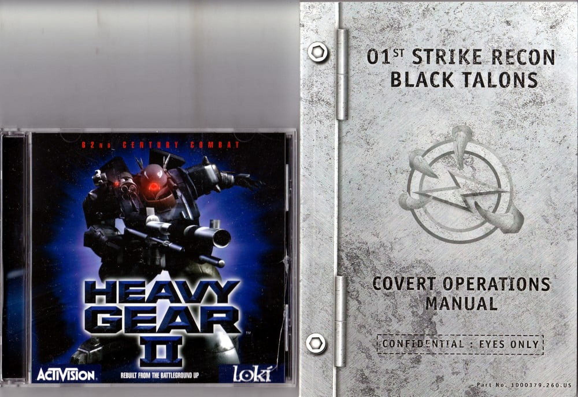 Heavy Gear 2 II (for Linux Operating System) Game CD & Manual Set ...
