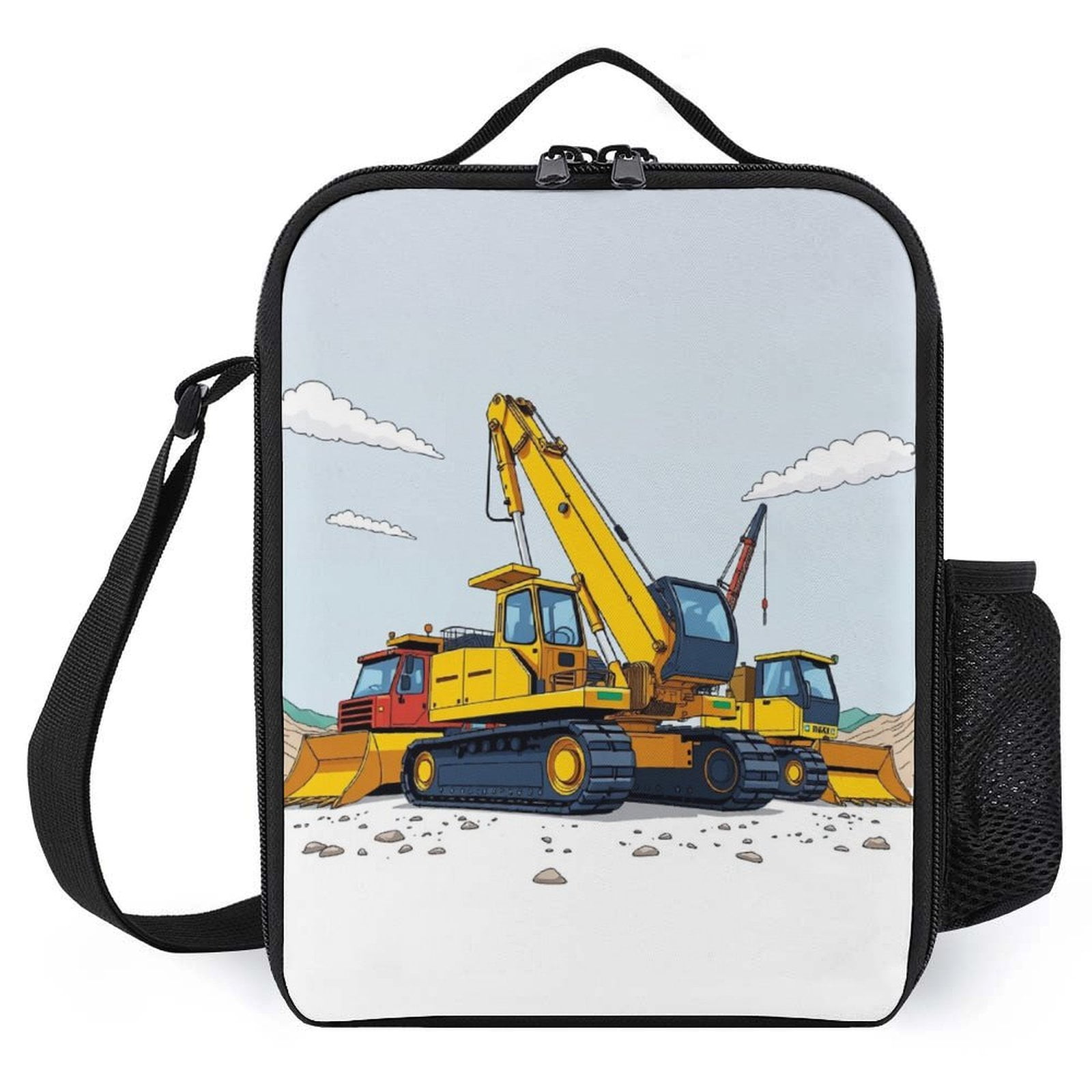 Heavy Machinery Working Hard Single Crossbody Bag, Handbag, Men's And ...