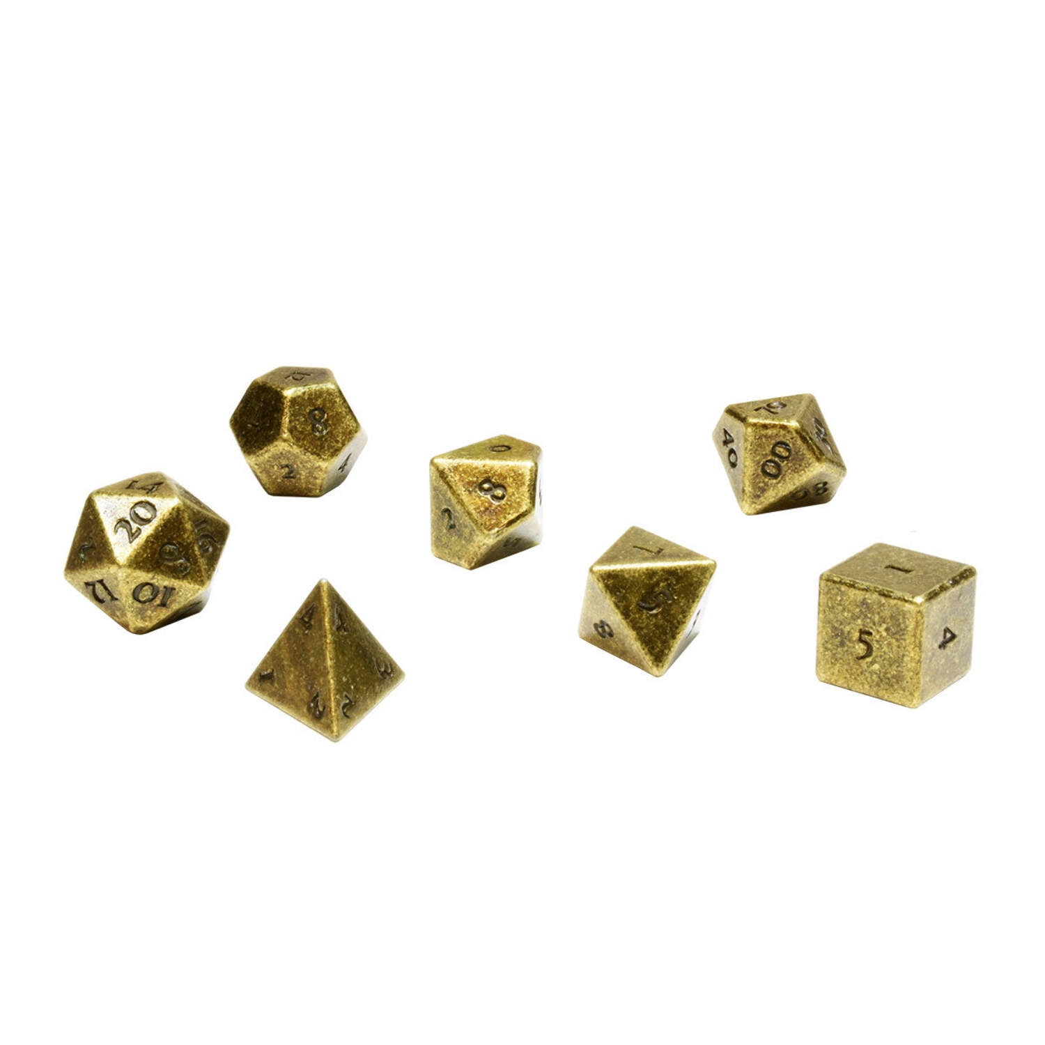 Heavy Metal Antique RPG Dice Set (7ct) - Walmart.com