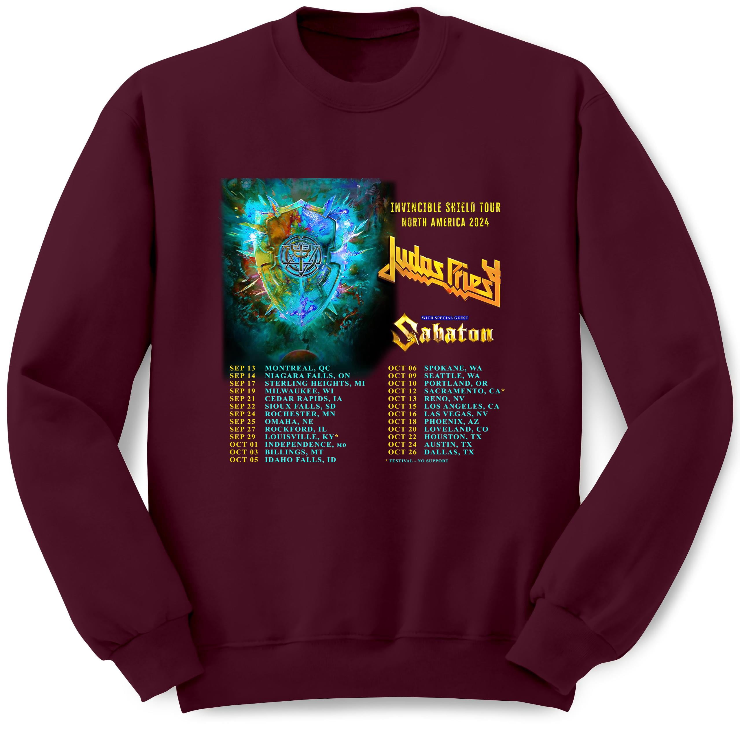 Heavy Metal Band 2025 Tour Graphic Shirt, Rock Concert Merch Tee ...