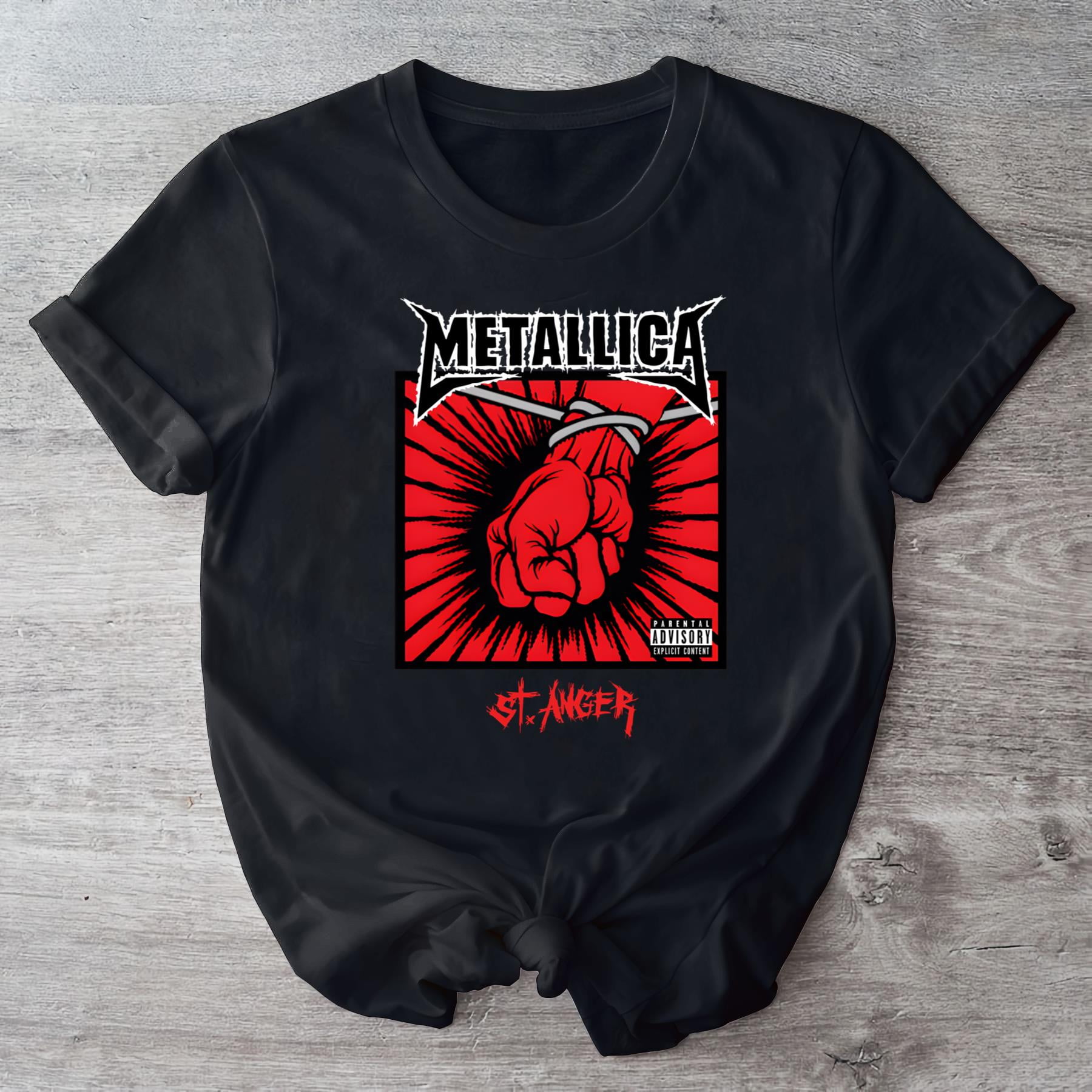 Heavy Metal Band Graphic Shirt, Saint Rage Album Style Tee, Rock Crew Fan Apparel-TH17361 ...