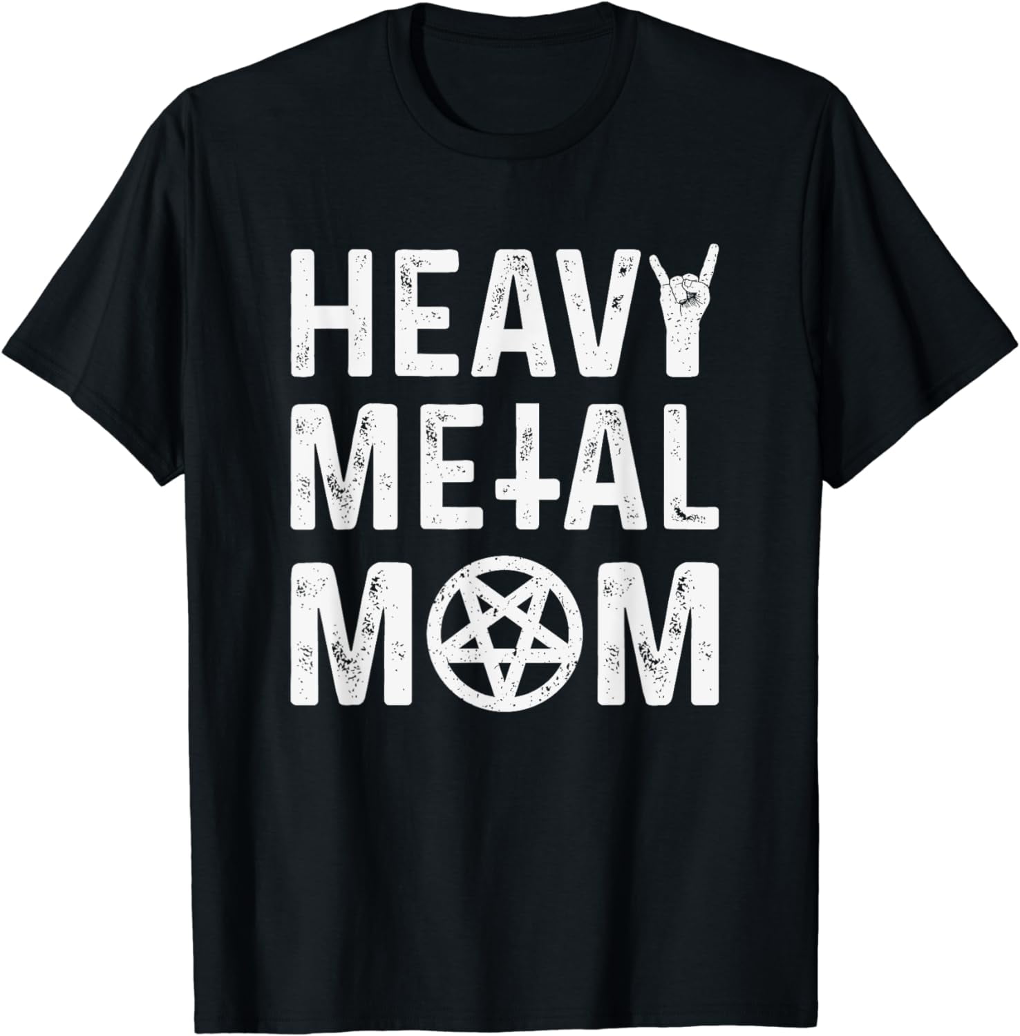 Heavy Metal Band Music Festival Mom Women Concert Mother T-Shirt ...