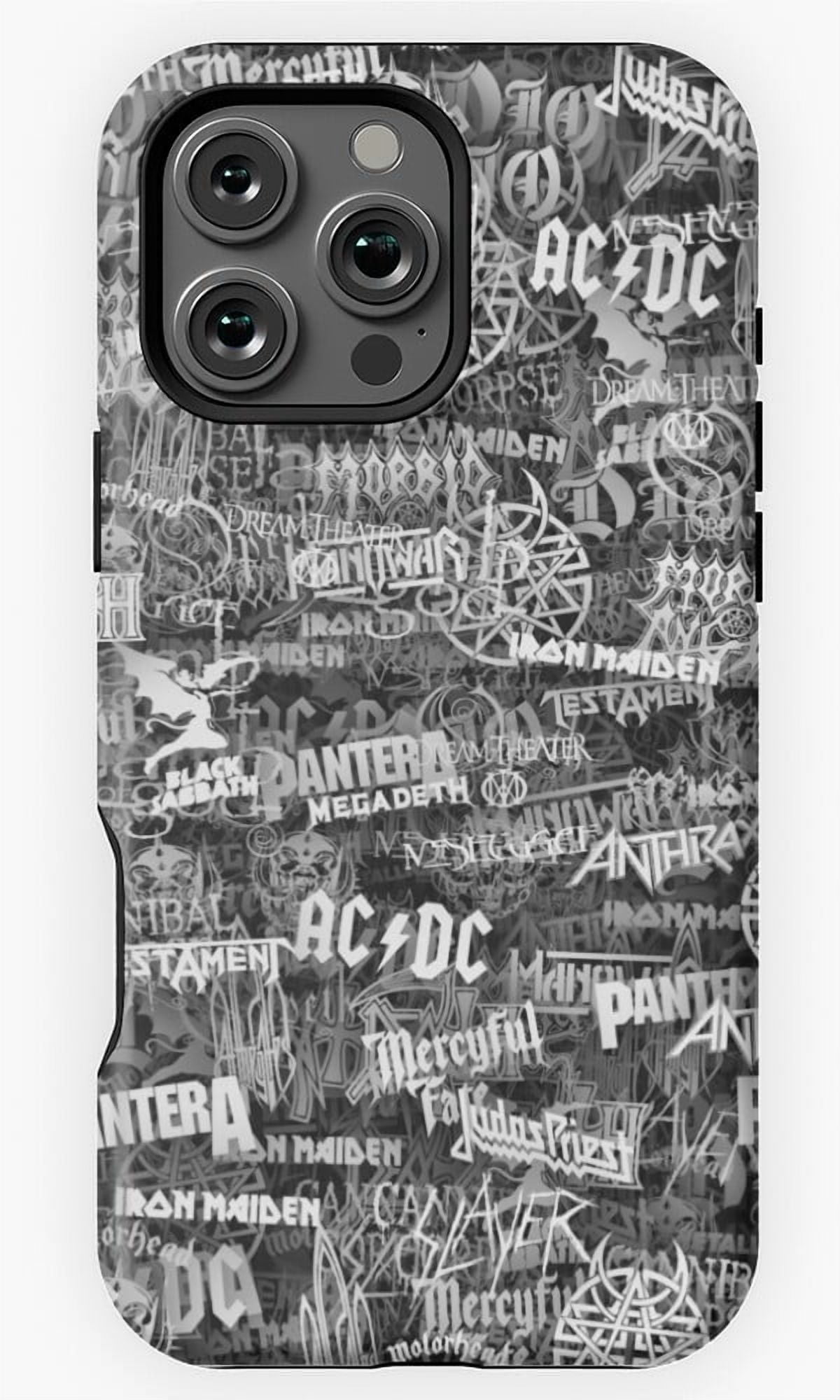 Heavy Metal Bands Rock Music Inspired Phone Case for iPhone 11 12 13 14 ...