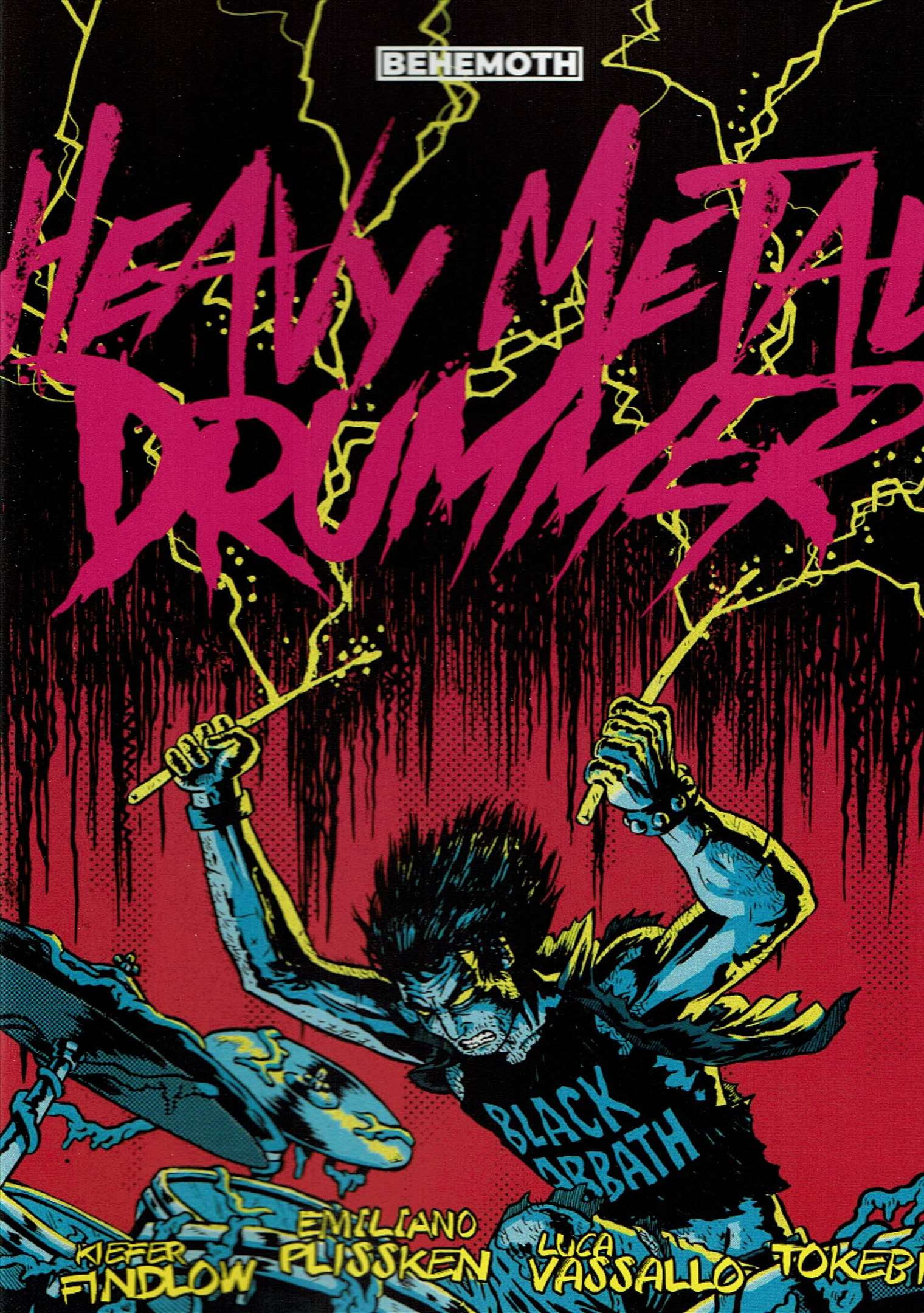 Heavy Metal Drummer #1A VF ; Behemoth Comic Book - Walmart.com