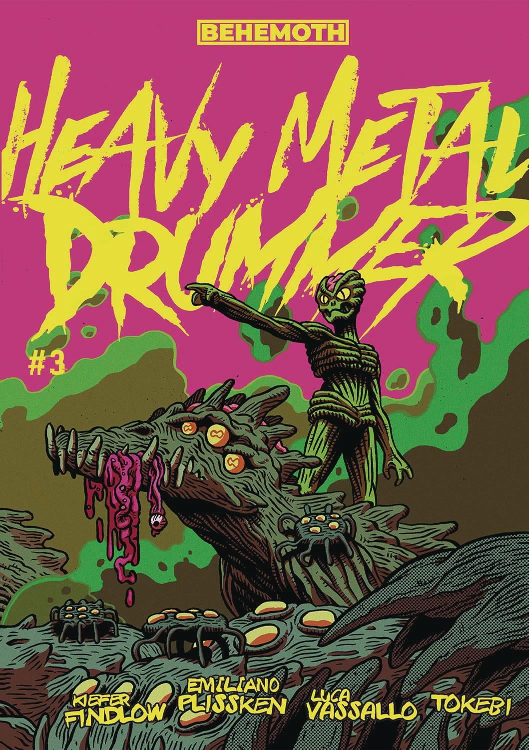Heavy Metal Drummer #3 (of 6) Cvr A Vasallo (mr) Behemoth Comics Comic ...