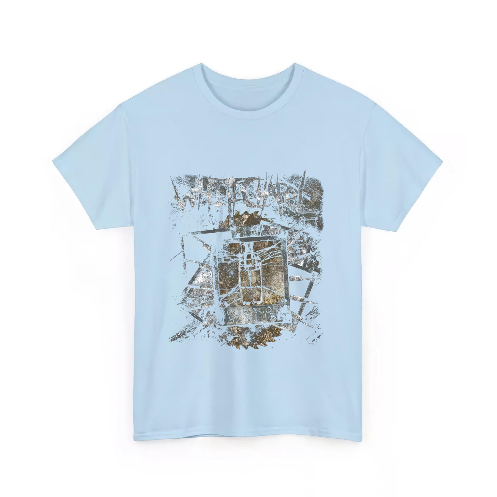 Heavy Metal Graphic Tee, Retro Agony is Bliss Design Shirt - Walmart.com