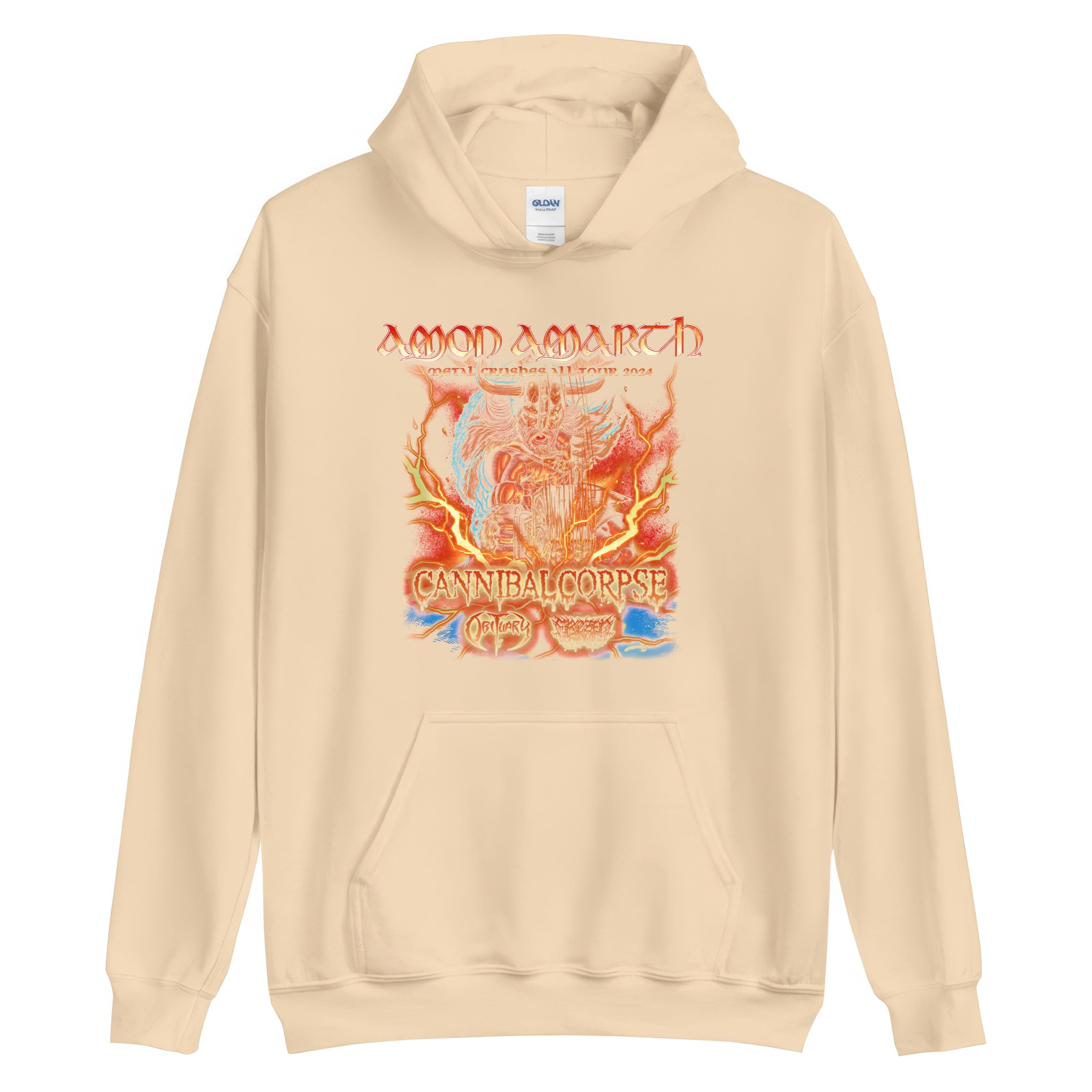 Heavy Metal Legends 2025 Graphic Hoodie, Unisex Tour Shirt - Walmart.com