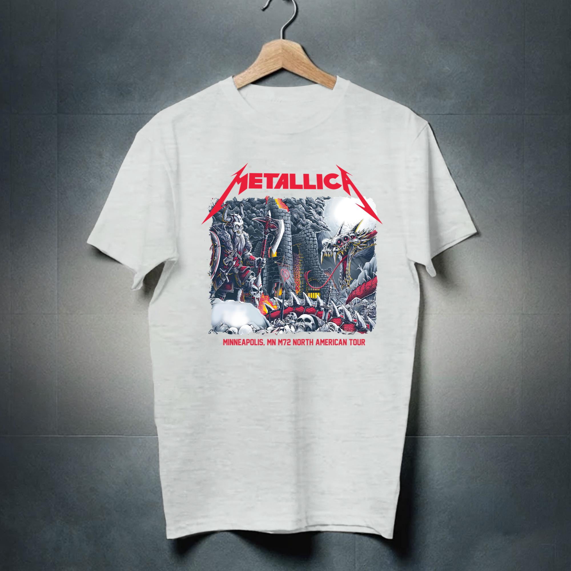 Heavy Metal North American Tour Shirt, Minneapolis Concert Graphic ...