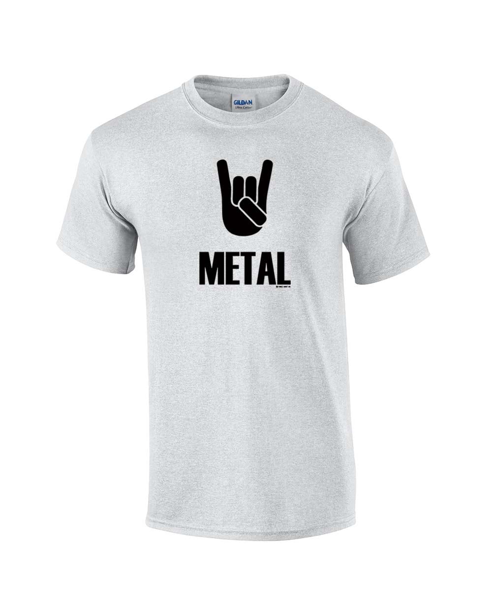 Heavy Metal Short Sleeve T-shirt Rock On Metal Music Alternative ...