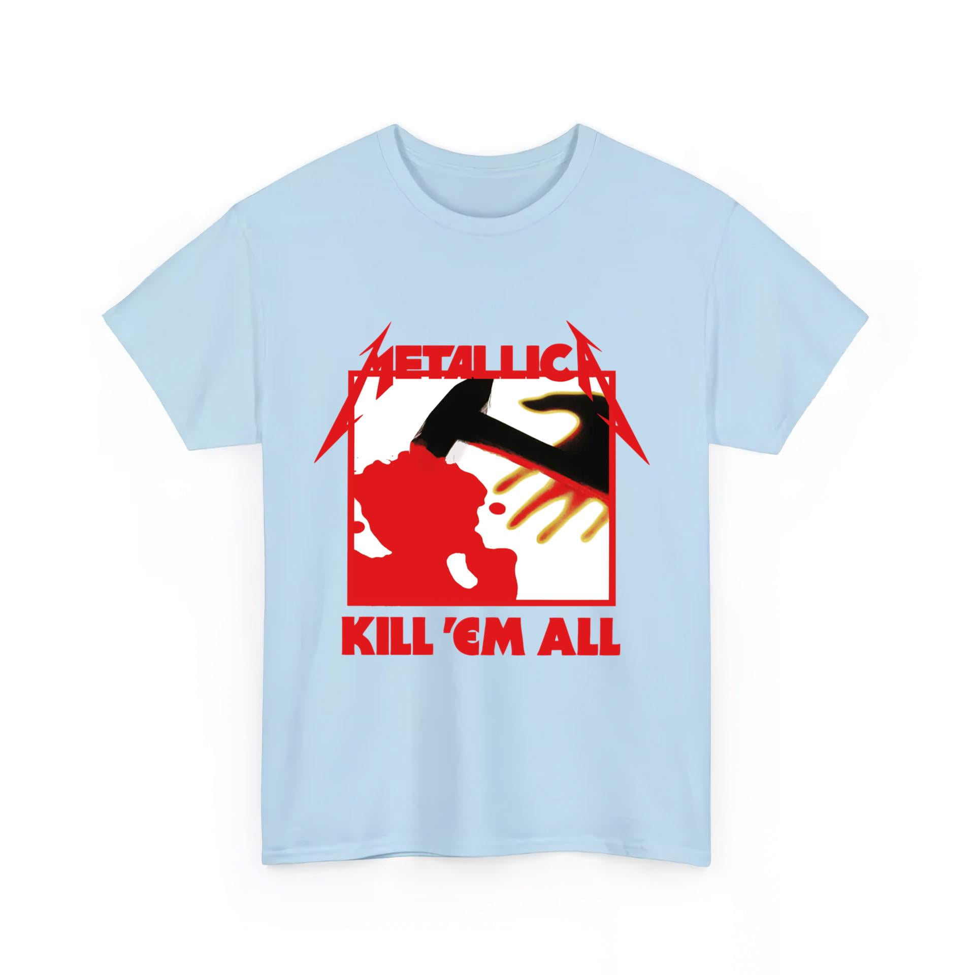 Heavy Metal Trash Punk Rock T-shirt, Classic Music Graphic Black shirt ...