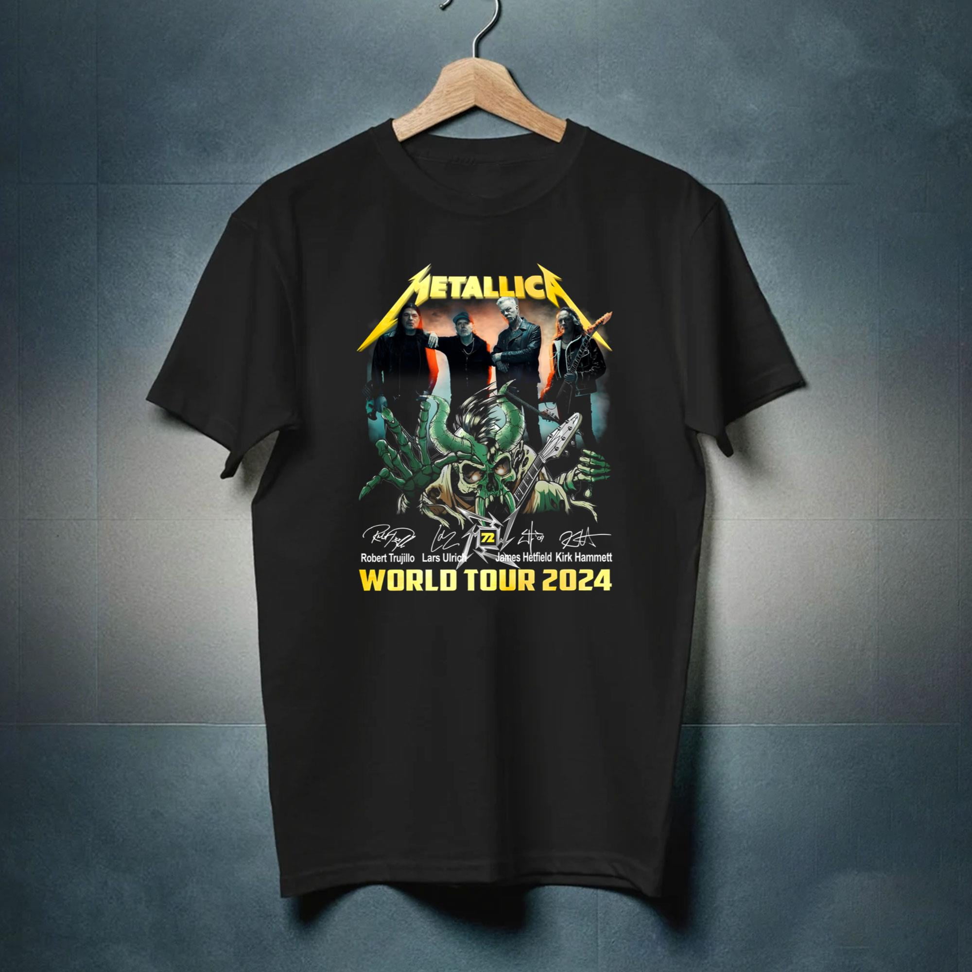 Heavy Metal World Tour 2024 Shirt, Vintage Rock Concert Shirt for Men ...