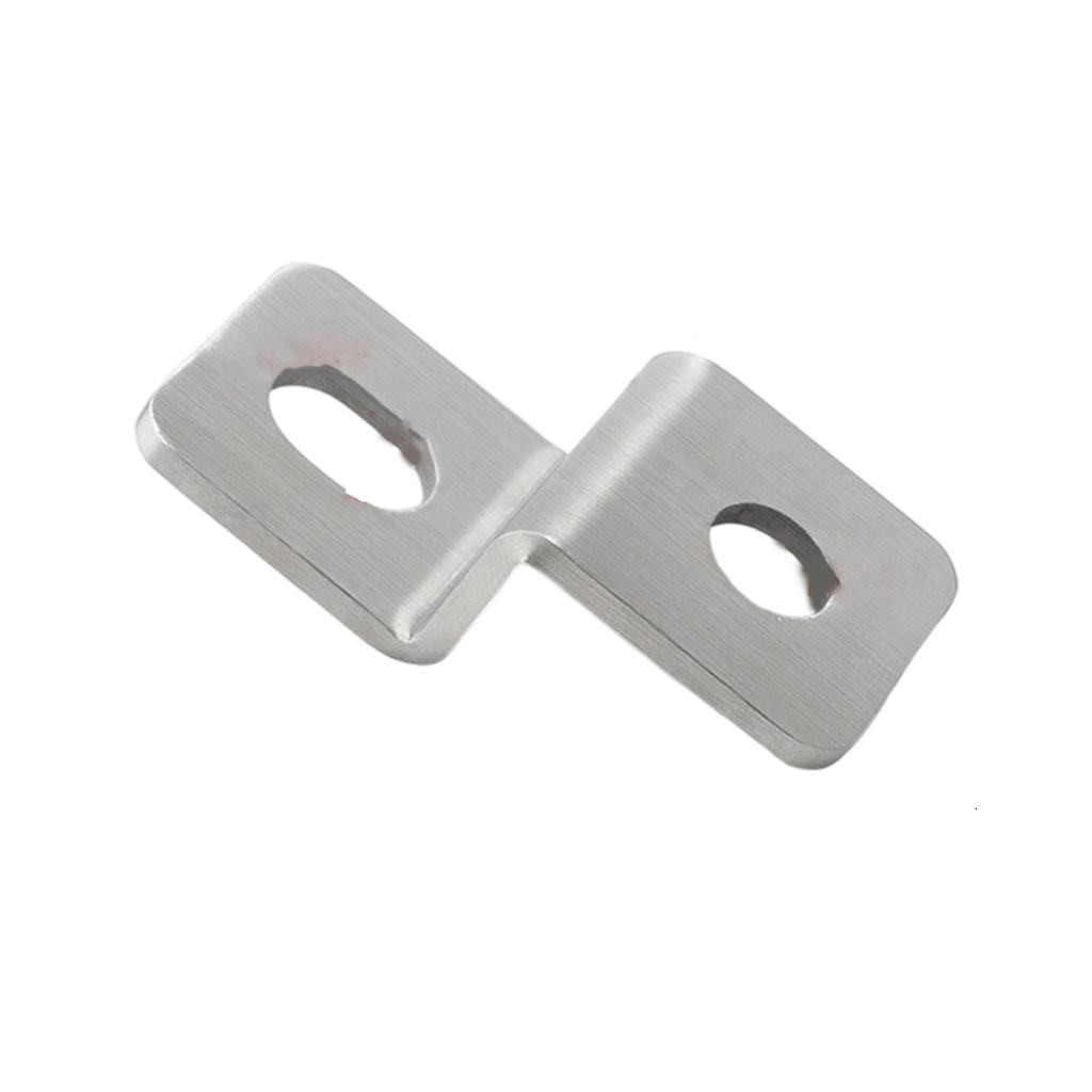 Heavy Meter Tarnish-No-Cost Steel U Clamp Right Slant Support For ...