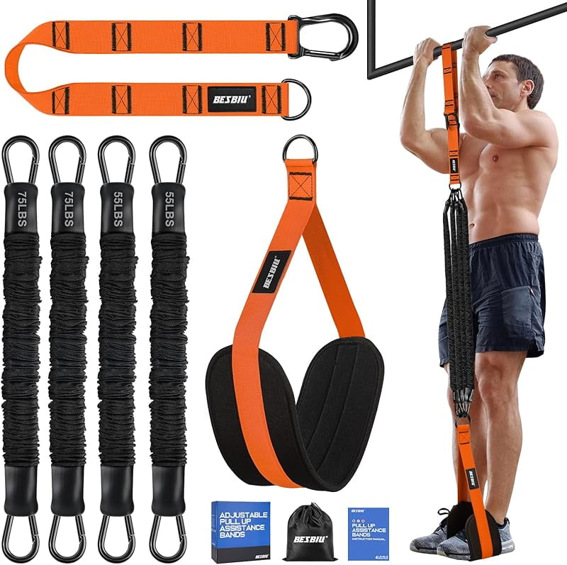 Heavy Pull Up Assistance Bands 260lbs - Resistance Bands for Pull Ups ...
