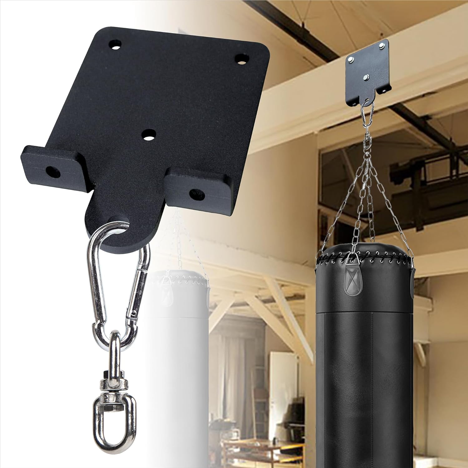 Heavy Punching Boxing Bag Hanger, Heavy Duty Bag Hanger Bracket, 360 ...