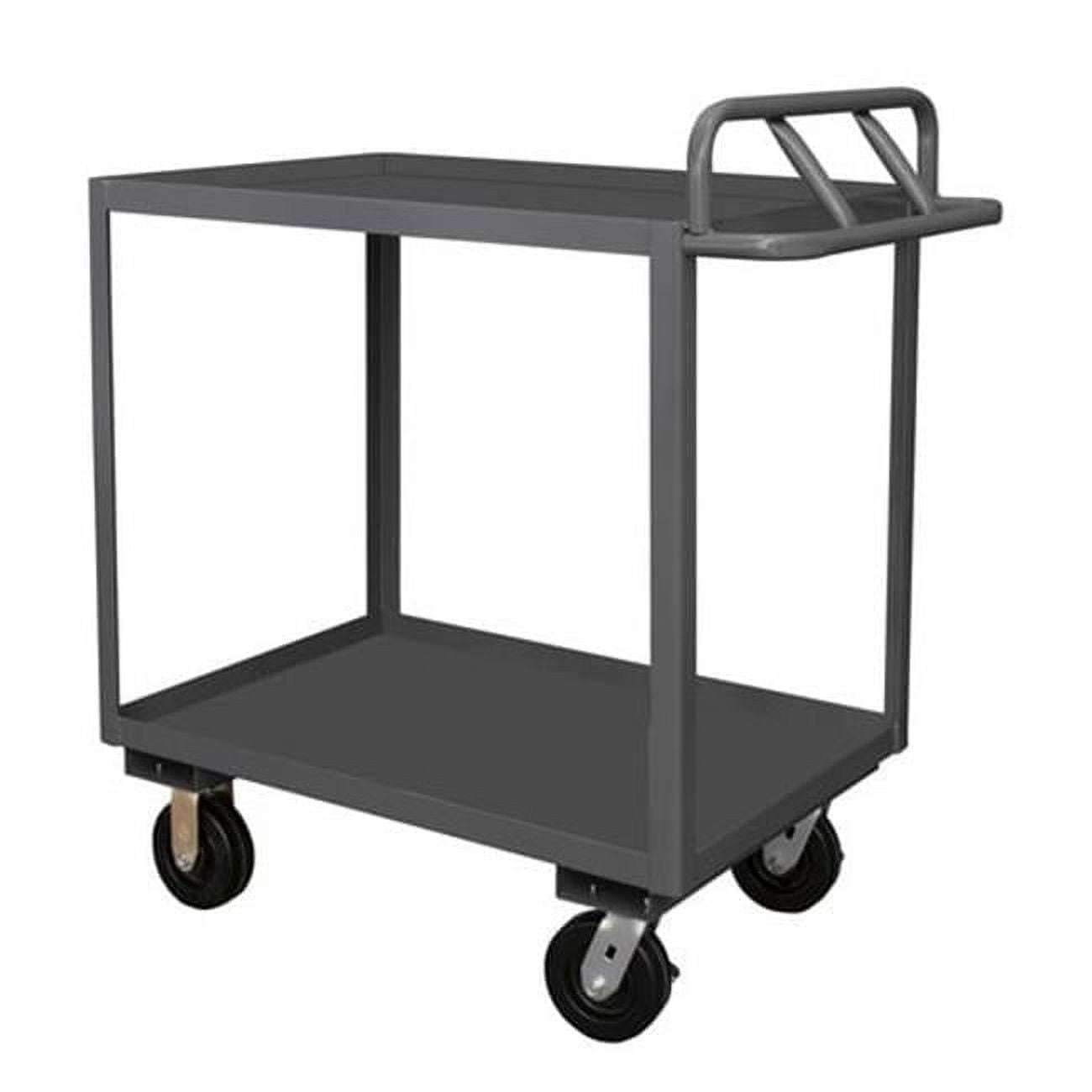Heavy Rolling Stock Cart with Ergonomic Handle - Walmart.com