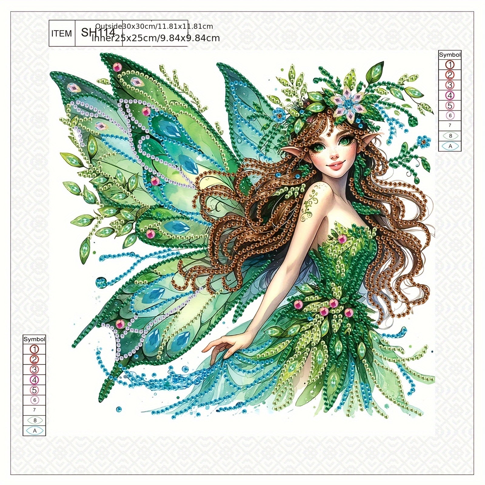 Heavy Shadow Wings Genie Diamond Art Painting Kit - Walmart.com