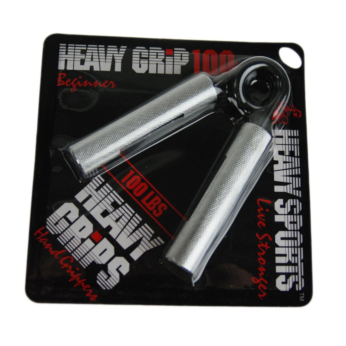 Heavy Sports Heavy Grips Strengthening Hand Grippers 100lbs Black ...
