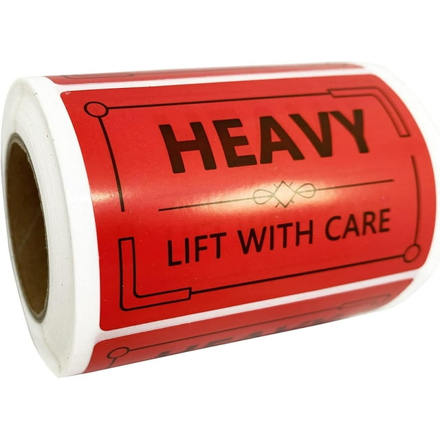 Heavy Stickers Lift with Care Labels Stickers,2×3inch Shipping Label ...