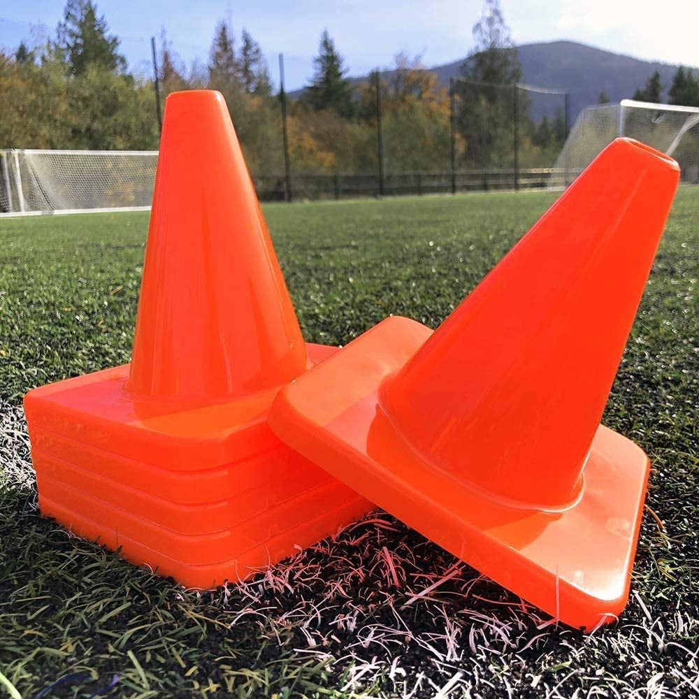 LVL10 Sports Pro Training Cones - Heavy & Tough Agility Equipment ...