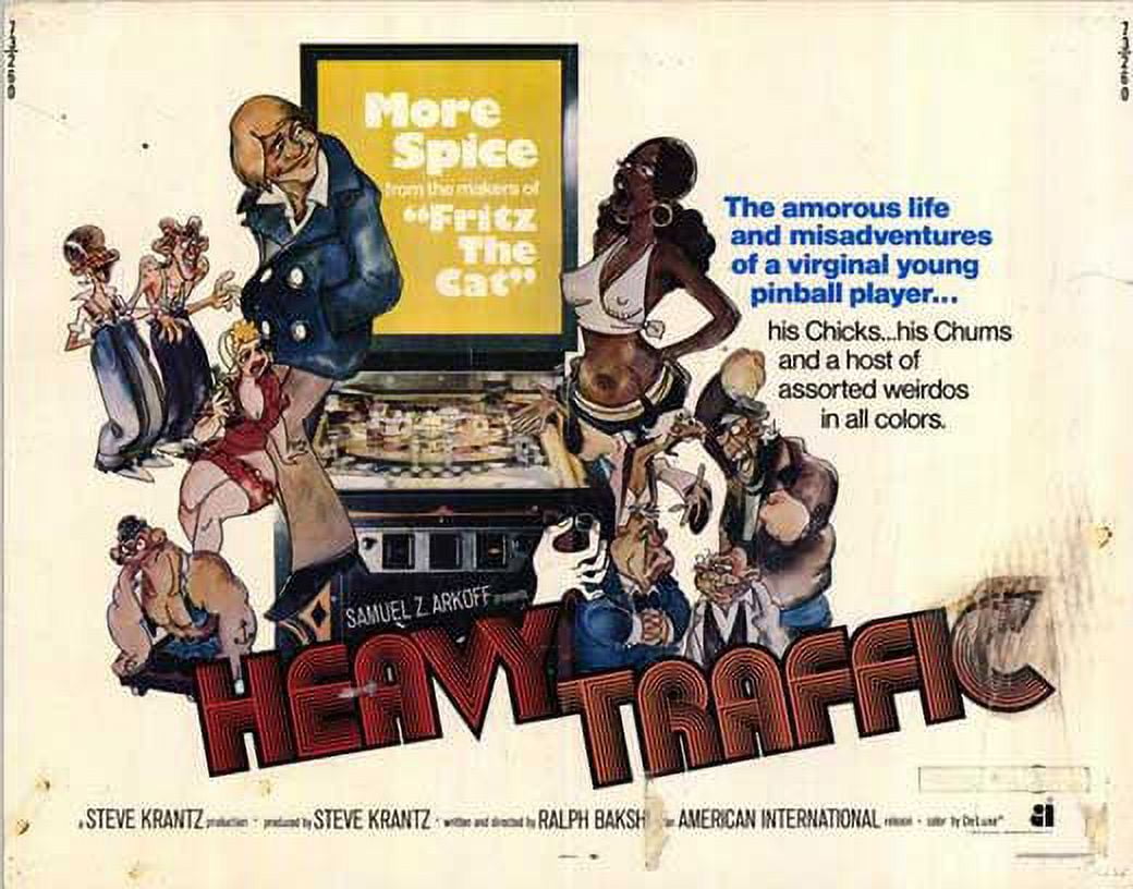 Heavy Traffic - movie POSTER (Style A) (11" x 14") (1973) - Walmart.com
