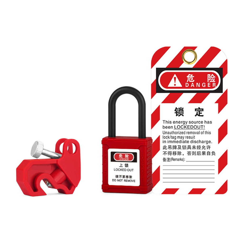 Heavy Type Circuit Breaker Lock Nylons Industrial Electrical Safety ...