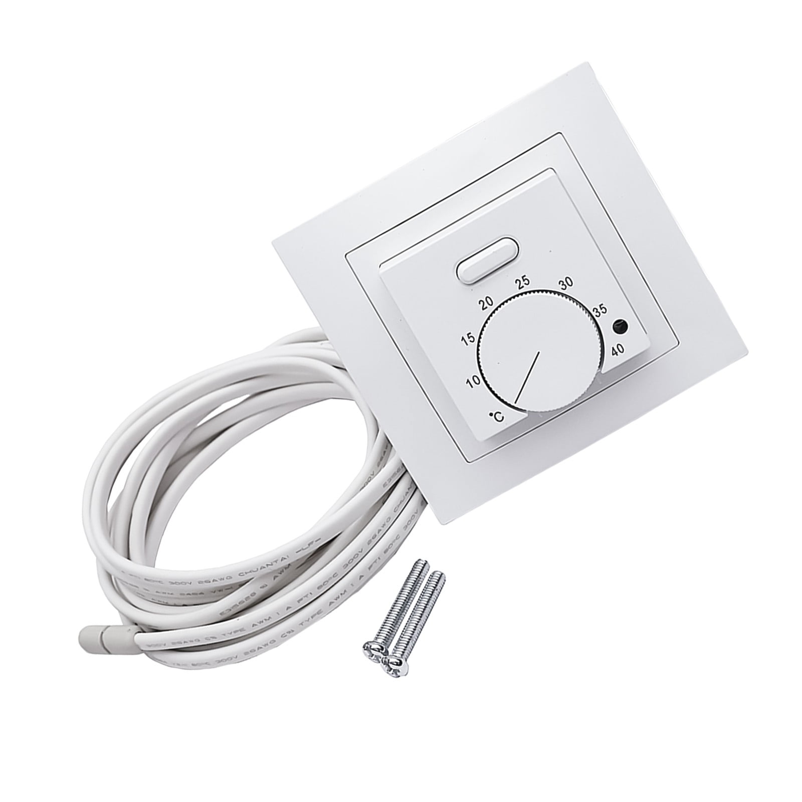 Heavy Type Floor Heating Thermostat 220V 16A Load Knob Control LED ...