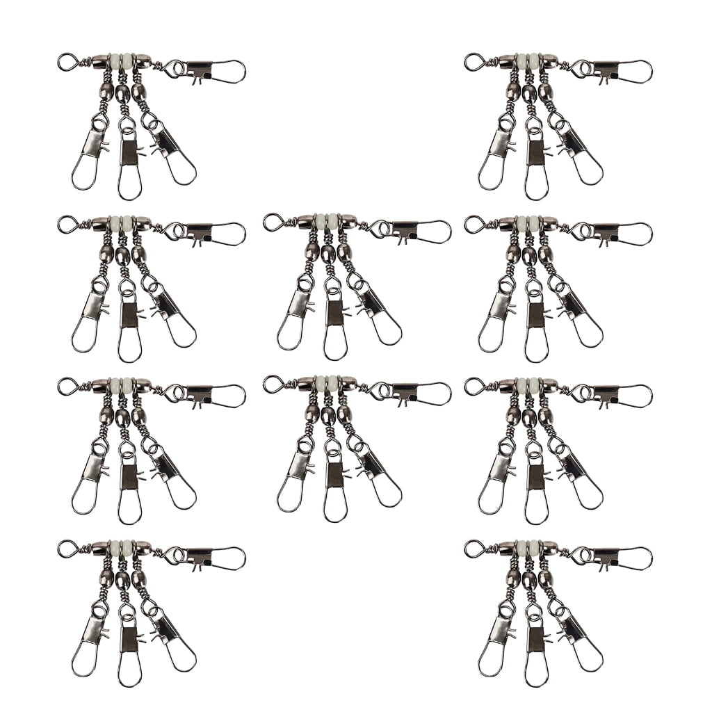 Heavy Type Metal Steel Brasses Fishing Swivels Connector Smooth ...