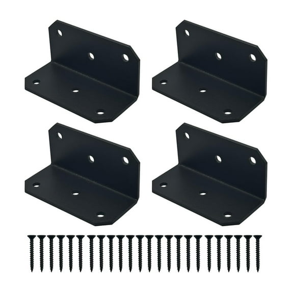 Heavy Type Steel L Shape Corner Brackets Thick Large Capacity For ...