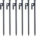 Heavy Type Tent Stakes for Camping Hiking Beach Rustproofed Steel ...
