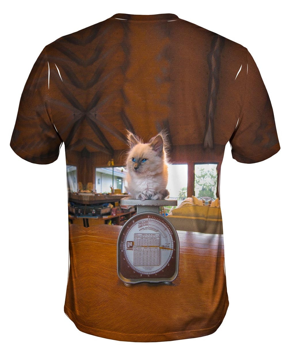 Heavy Weight Boxer Kitty Cat Mens T-Shirt All Over Print - Walmart.com