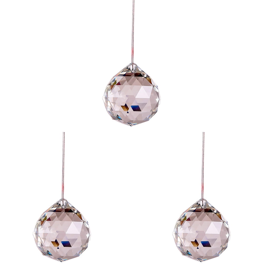 Heavy Weight Window Prism, Exquisitely Faceted Crystal Ball Prisms ...