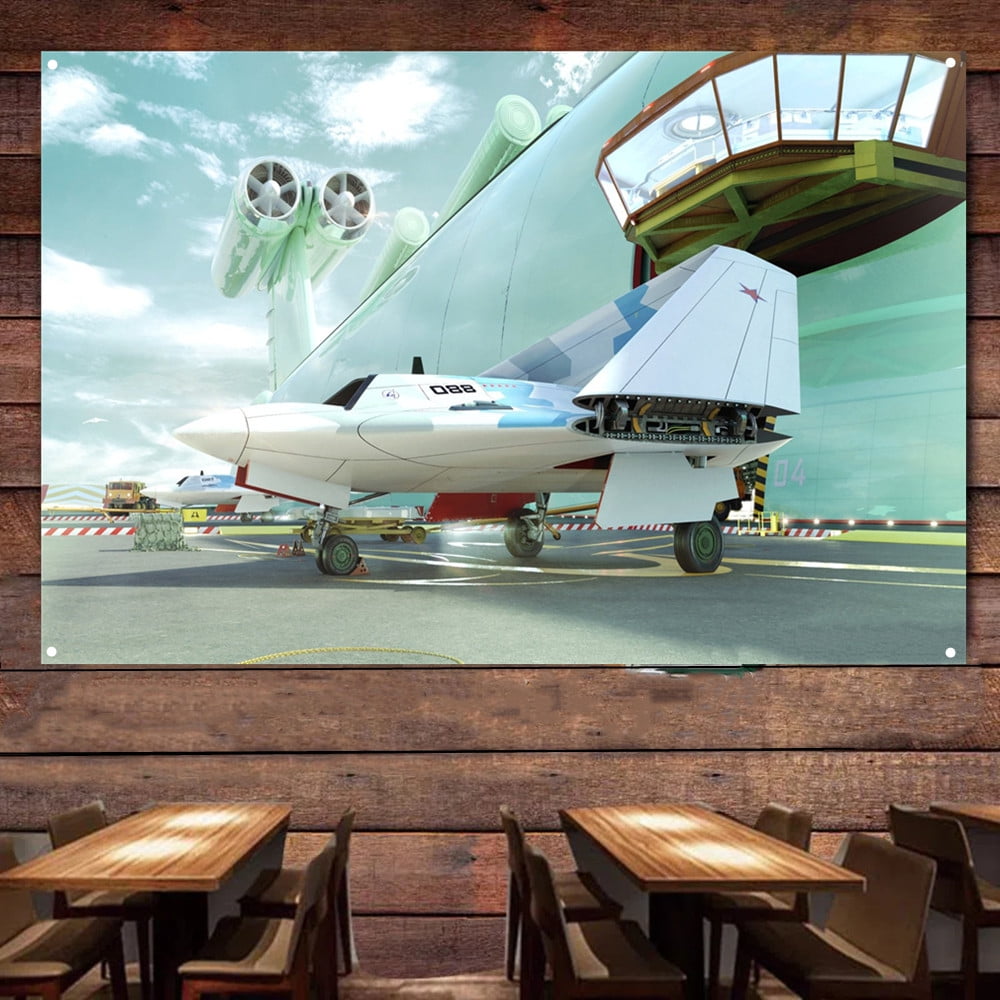 Heavy carrier-based UAV S-70 Sea Hunter Fighter Plane Poster Canvas ...