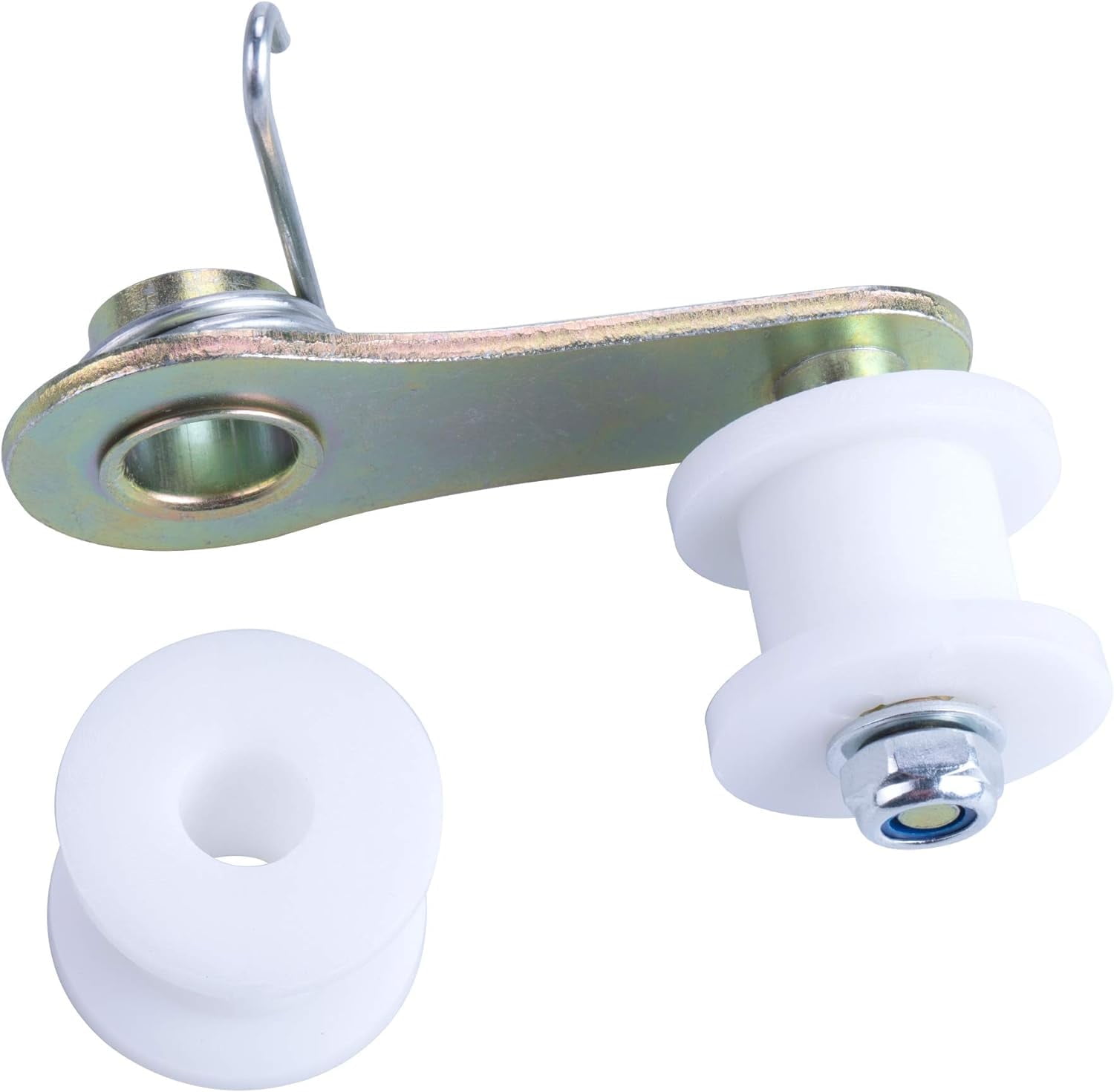 Chain Roller Tensioner with Spring Bracket Compatible with 110cc 125cc ...