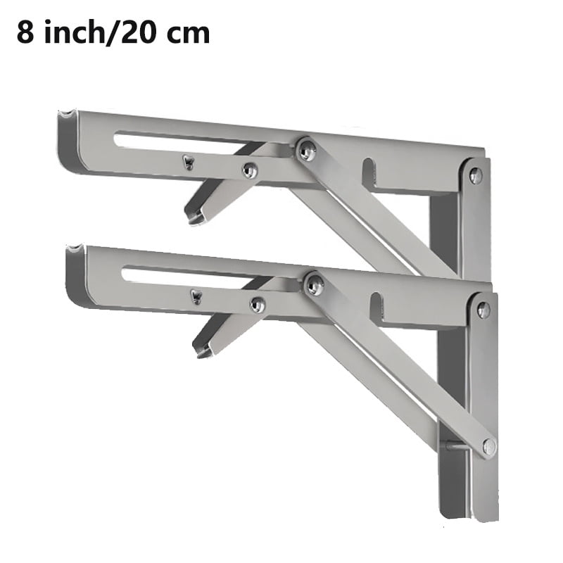 Heavy-duty Folding Shelf Bracket -8, 10 And 12-wall-mounted, For ...