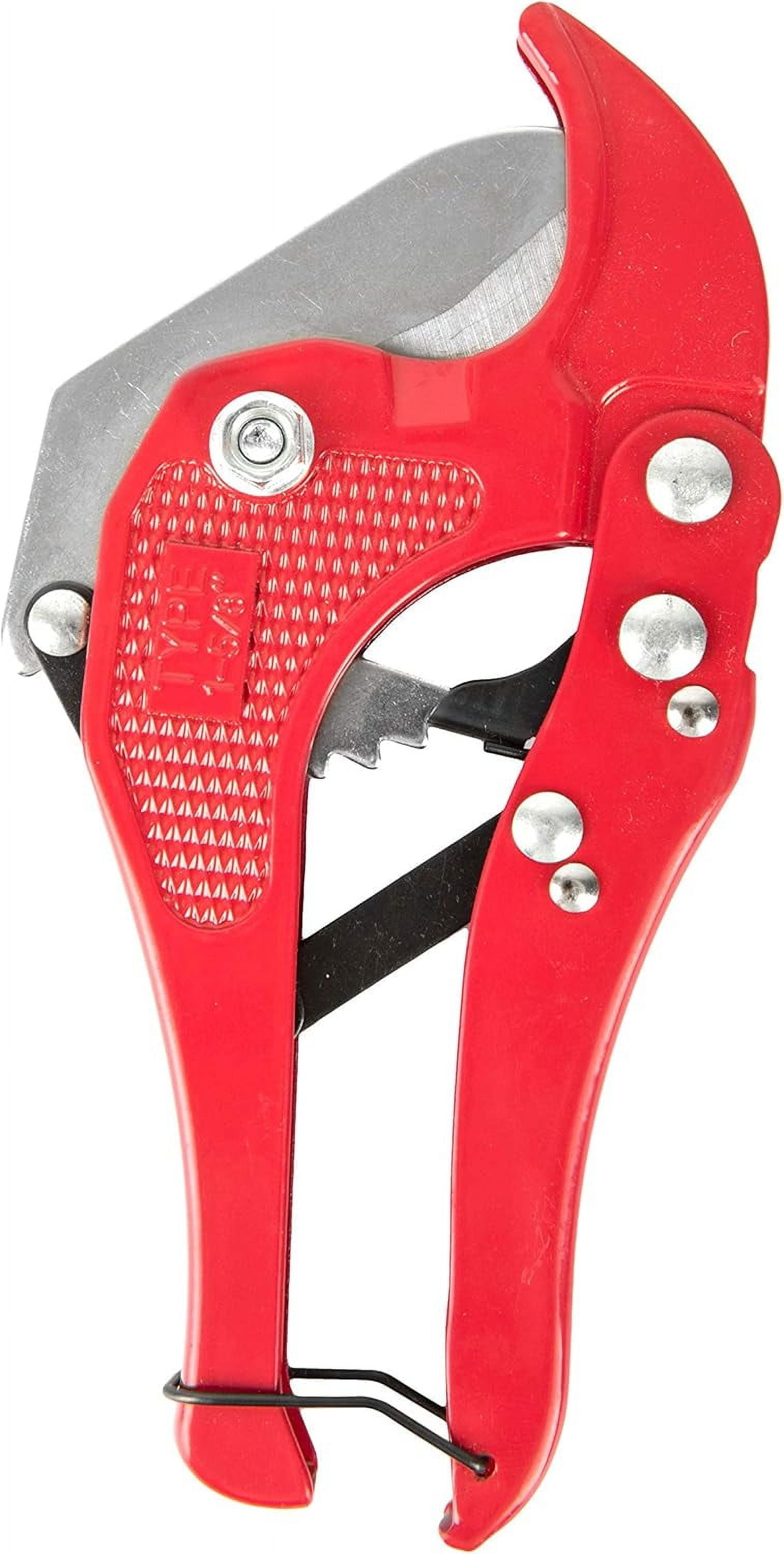 Heavy-duty PVC Pipe Cutter with Iron Blade, Portable Storage, and ...