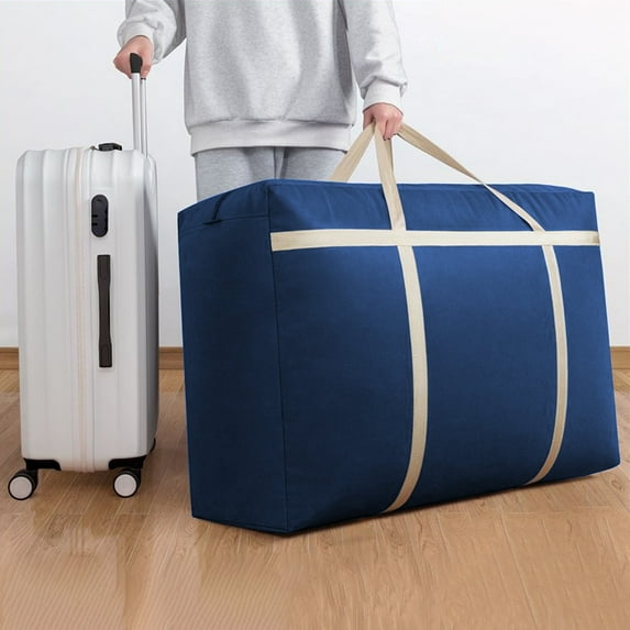 Heavy-duty Reinforced Fabric Storage Bag, Large Moving Bag, Minimalist ...