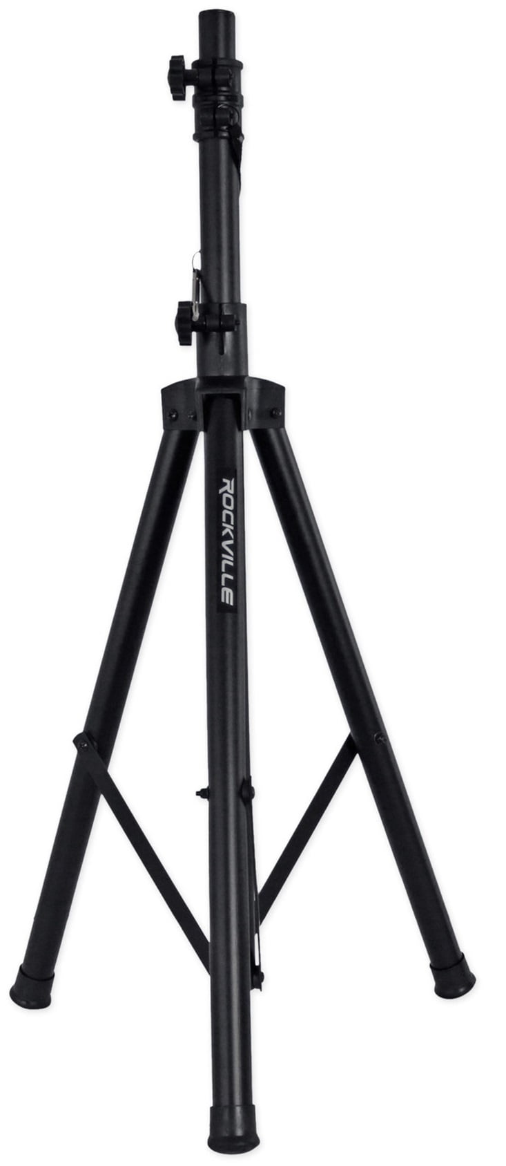 Rockville SPGN158 Crossover Tripod DJ PA Speaker Stand with Adjustable ...