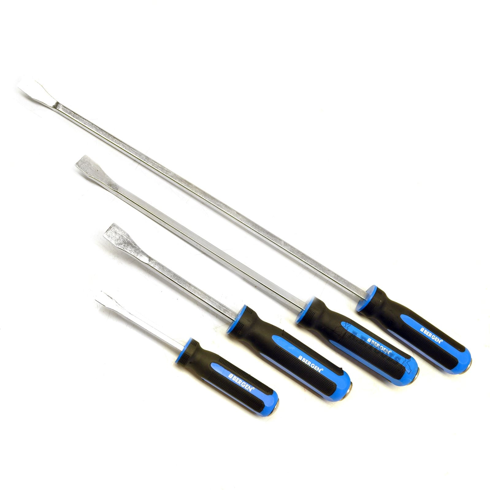 Heavy duty angle pry bar set 4pc 200mm - 600mm AT414 - Walmart.com