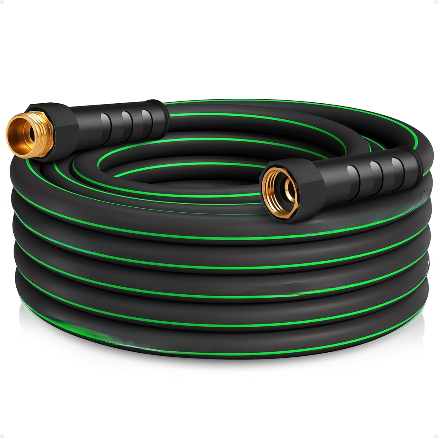 Heavy duty garden hose, non-expandable flexible water hose, kink ...