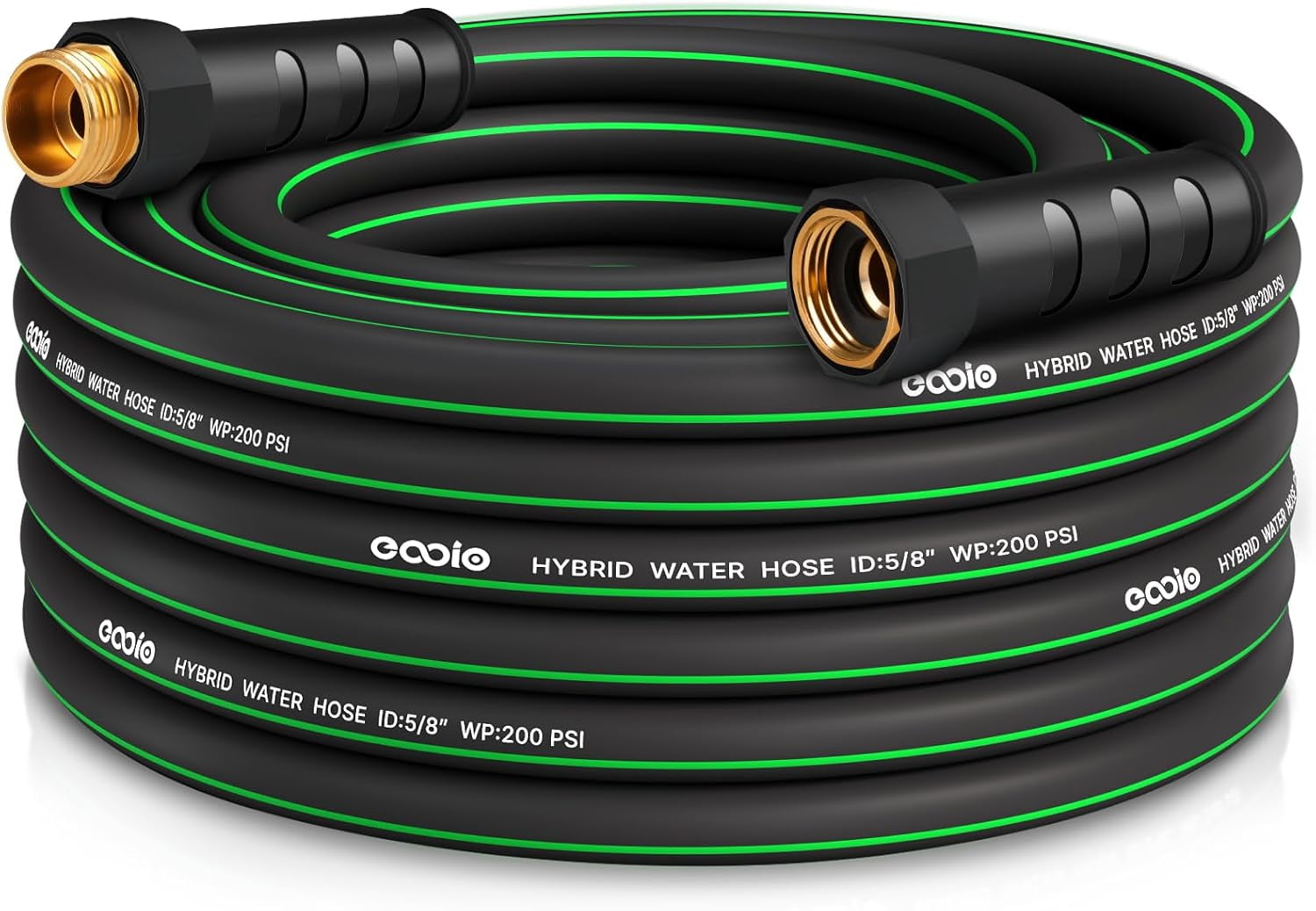 Heavy duty garden hose, non-expanding flexible water hose, kink ...