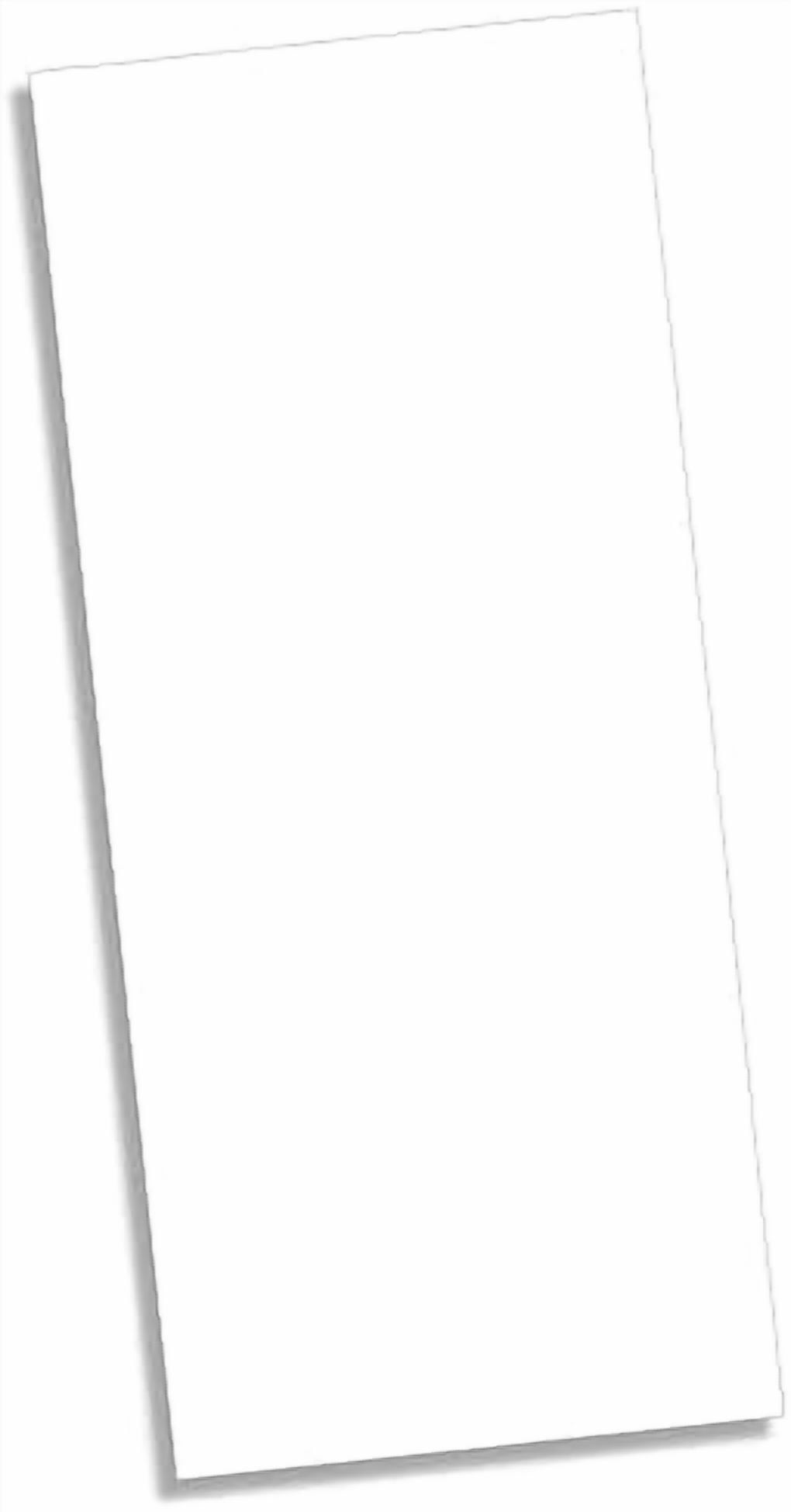 Heavyweight 100lb White 4" x 9" Business Note Cards - Bulk 200 Piece ...