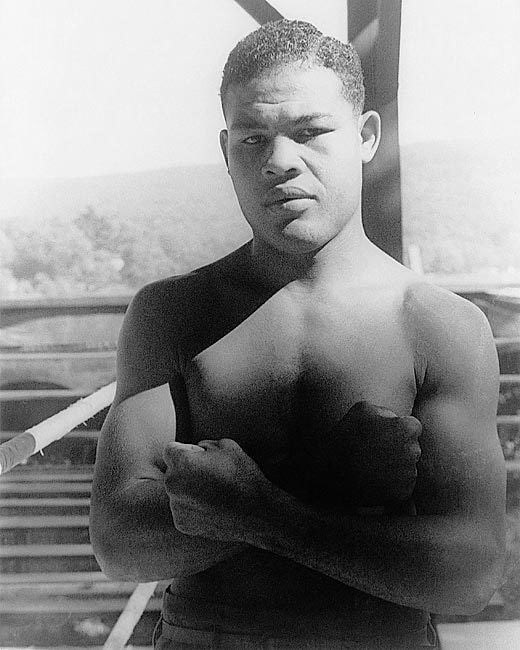 Heavyweight Boxing Champ Joe Louis Style - A - 12x18 Inch Laminated ...