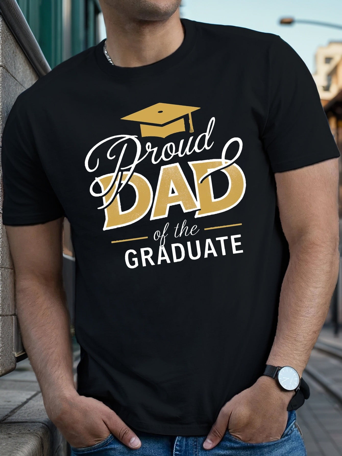 Heavyweight Cotton T-shirts,[Golden Cap Design T-Shirt] Golden Cap ...
