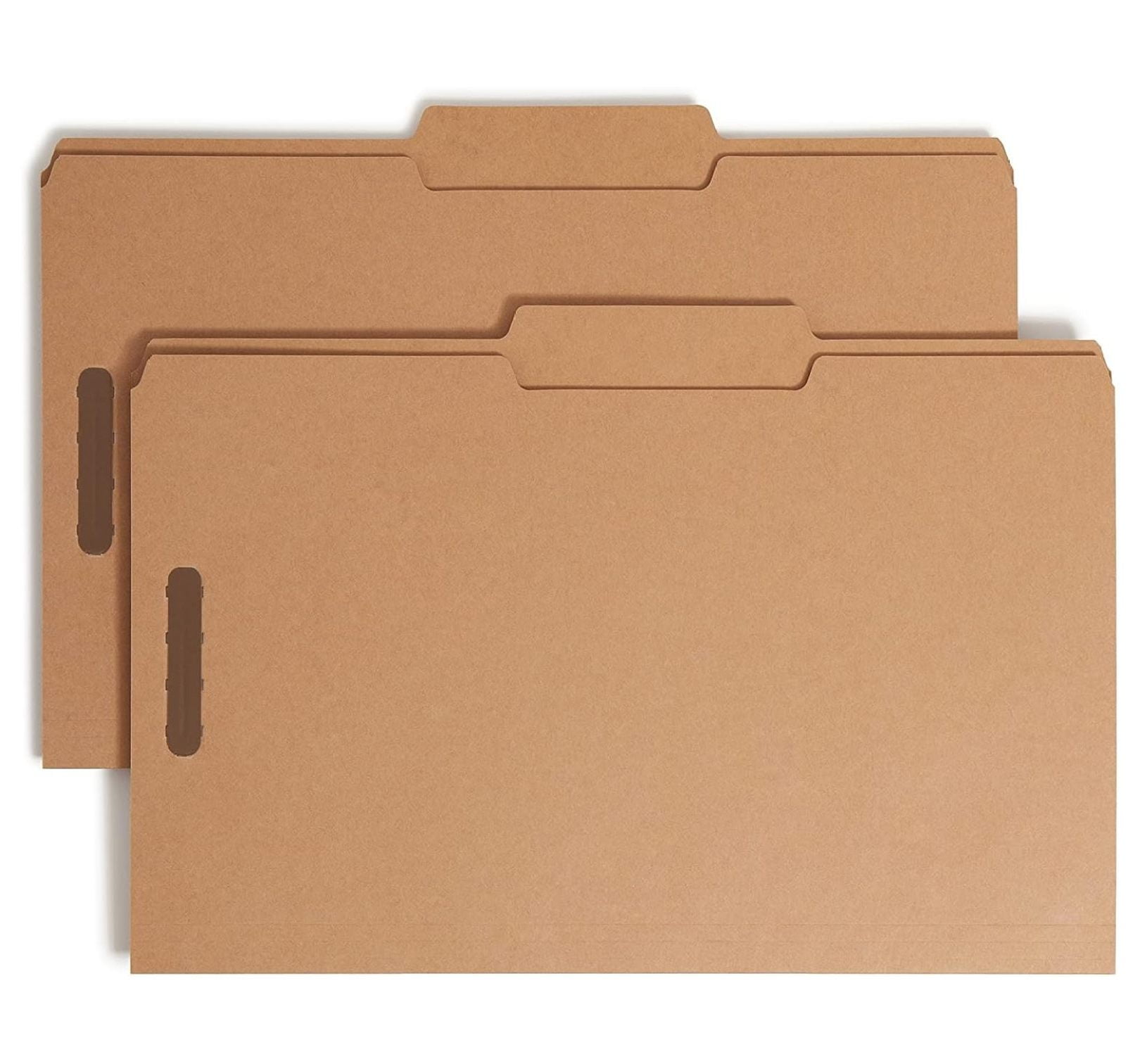 Heavyweight Fastener File Folder, 2 Fasteners, 2/5-Cut Tab Right of ...
