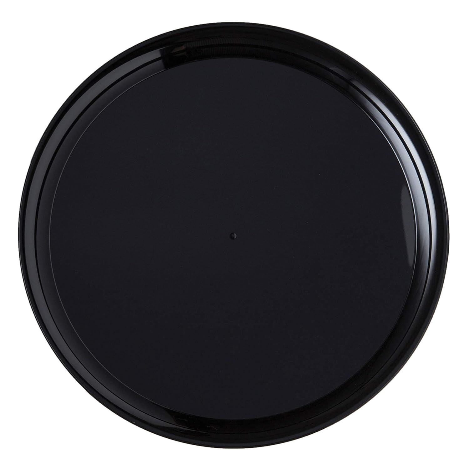 Heavyweight Plastic Round Catering Tray with High Edge, 18-Inch ...