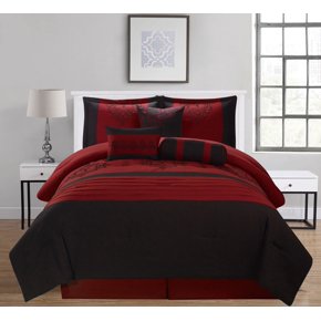 Burgundy Comforter Set